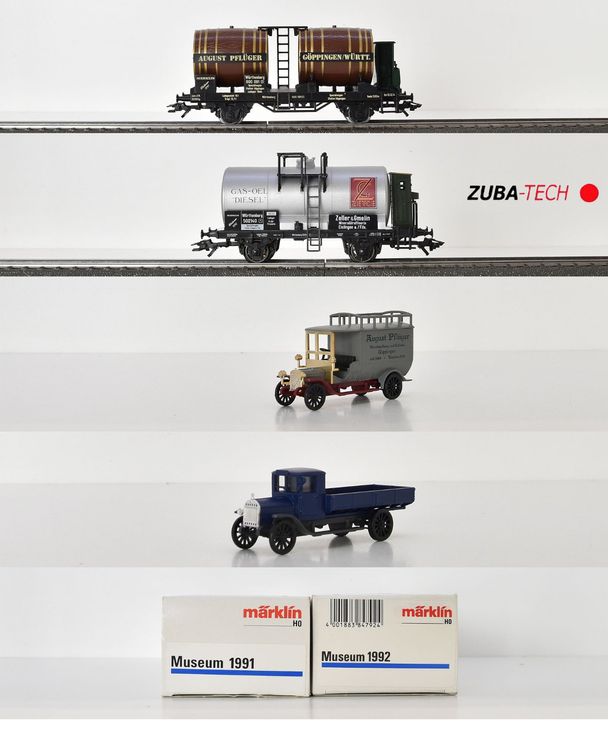 2x Märklin Museumswagen 1991/1992 H0 WS mit OVP (Gebraucht) in St ...