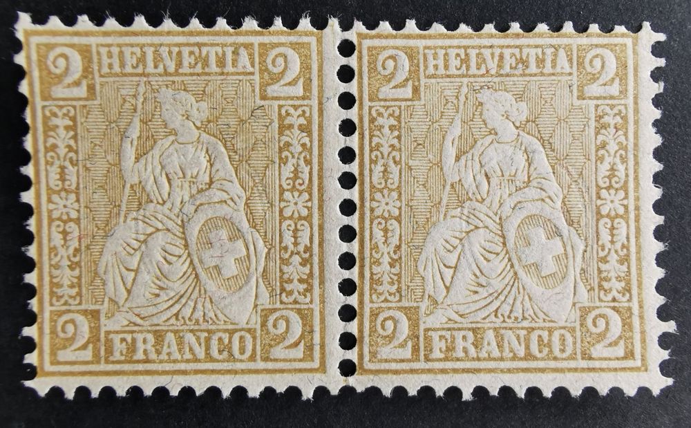 TR98 Timbre Suisse Assise 20 rp Non Oblitere (Gebraucht) in Cousset für CHF 0.85 – mit Lieferung ...