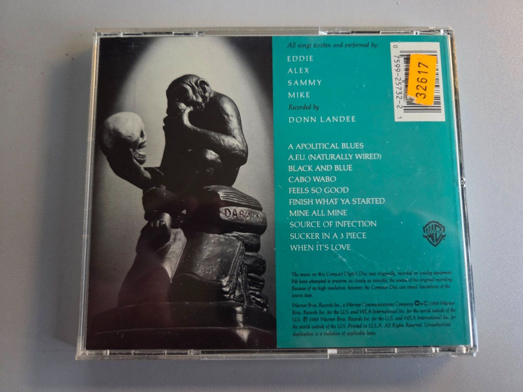 CD Van Halen - OU812 Album - Top Zustand - Sammlerstück! (Gebraucht) in ...