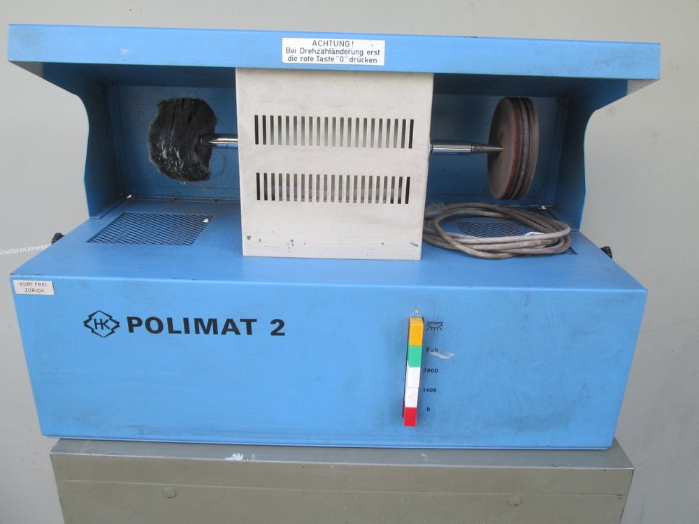 POLIMAT 2, 300 Watt Profi Doppel-Poliermaschine, 2 Speed (Gebraucht) in Rapperswil SG für CHF ...