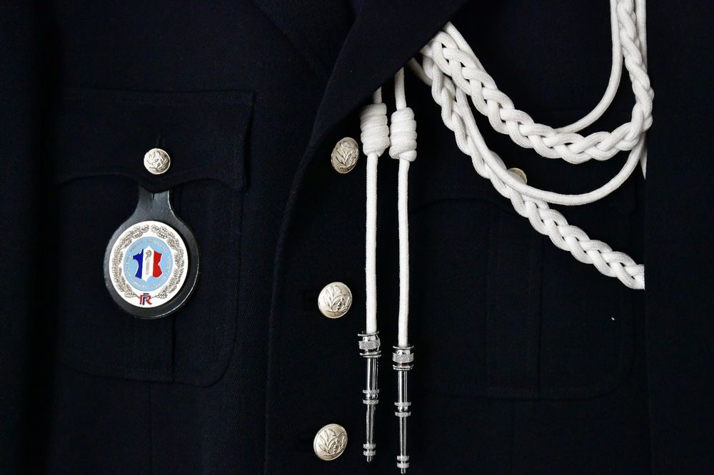 uniforme de commandant de la police nationale polizei paris (D'occasion ...