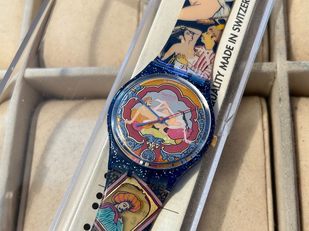 Vintage Swatch Sex Tease Gn136 Neuve Fonctionne 1993 Kaufen Auf Ricardo 