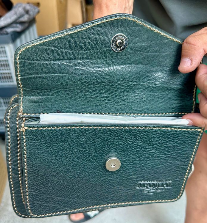 🎁The Manual Co Männer Leder Handtasche BRAUN🎄🎄🎄🎄🎄 (Neu und ...