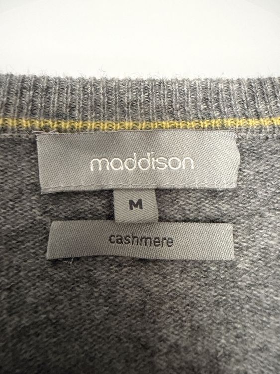 100% Kaschmirpullover von maddison in der Gr. M in grau (Gebraucht) in ...