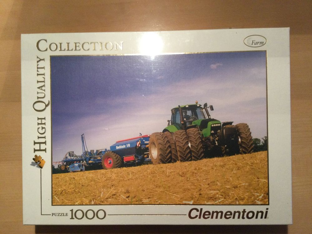 Puzzle 1000 Teile Traktor