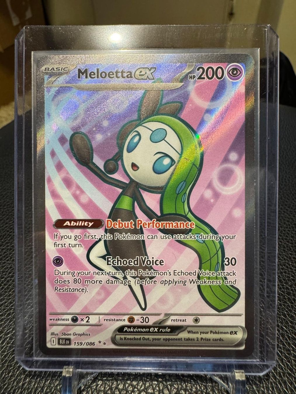 Meloetta ex | Ultra Rare | BLK 159/086 | EN (Gebraucht) in Spreitenbach ...