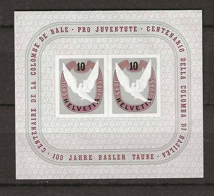 CHW23 - Bloc Colombe de Bâle ** | Kaufen auf Ricardo