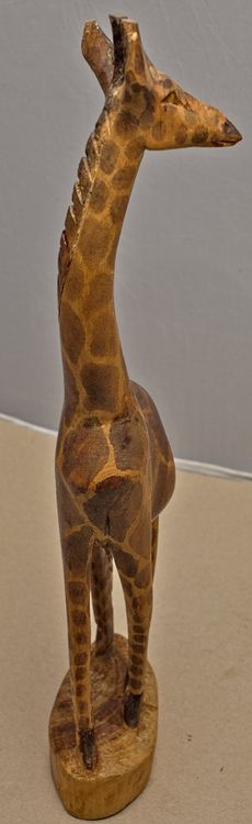 Afrikanische handgeschnitzte Giraffe aus Holz (Neu (gemäss Beschreibung)) in Reinach BL für CHF ...