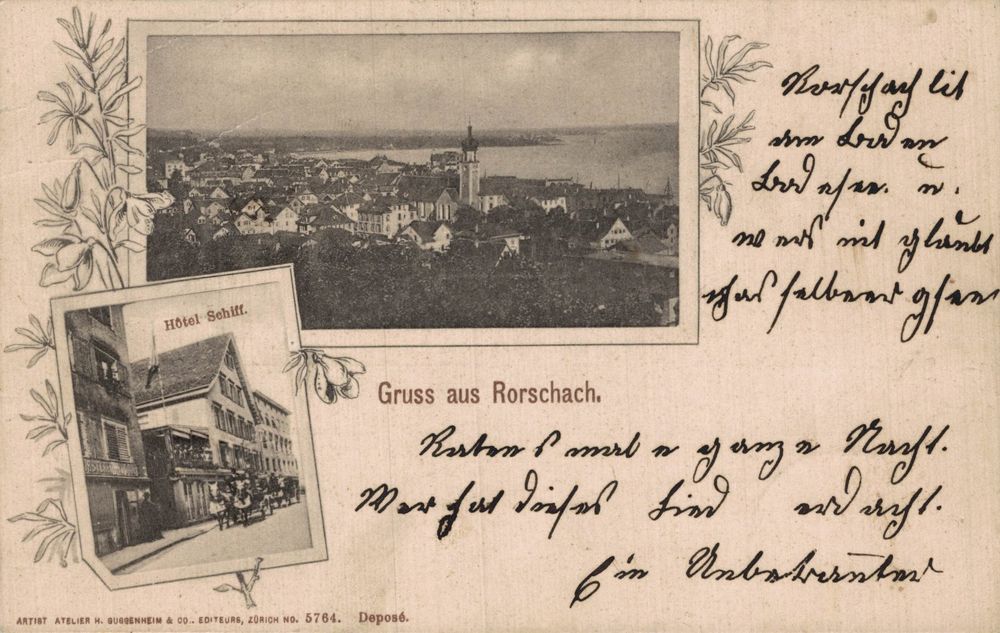 Gruss aus Rorschach. Hotel Schiff | Kaufen auf Ricardo