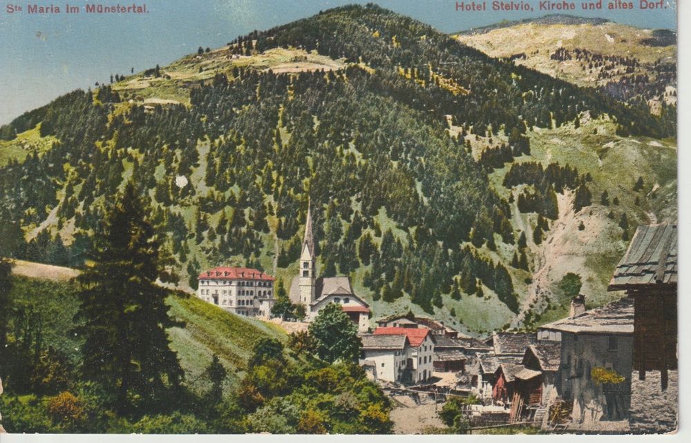 GR 354 Sta. Maria im Münstertal, ca. 1910 (Gebraucht) in Freienbach für ...