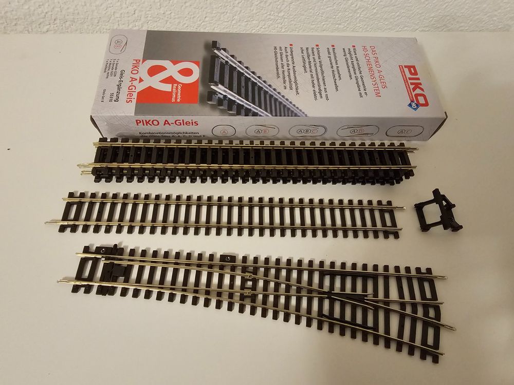 PIKO A-Gleis 55310 - Gleis Ergänzungsset Gleisset B (Neu (gemäss ...