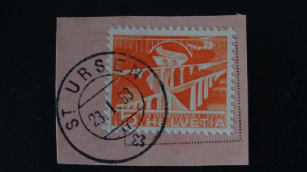 ST. URSEN (Sensegebiet) Fribourg 23.I.53 105 (Gebraucht) in Anwil für ...