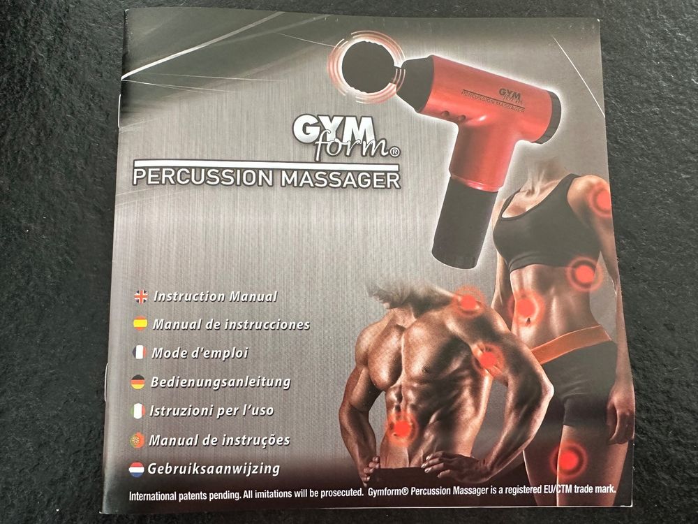 Massagepistole GYM form Percussion Massager (Neu (gemäss Beschreibung ...