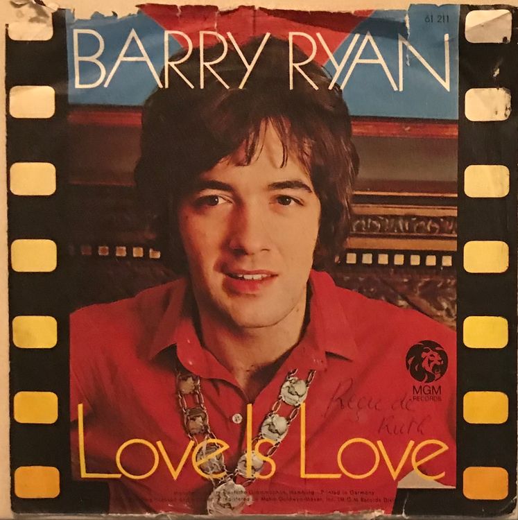 BARRY RYAN - LOVE IS LOVE (Gebraucht) in Bussigny für CHF 3.5 – mit Lieferung auf Ricardo kaufen