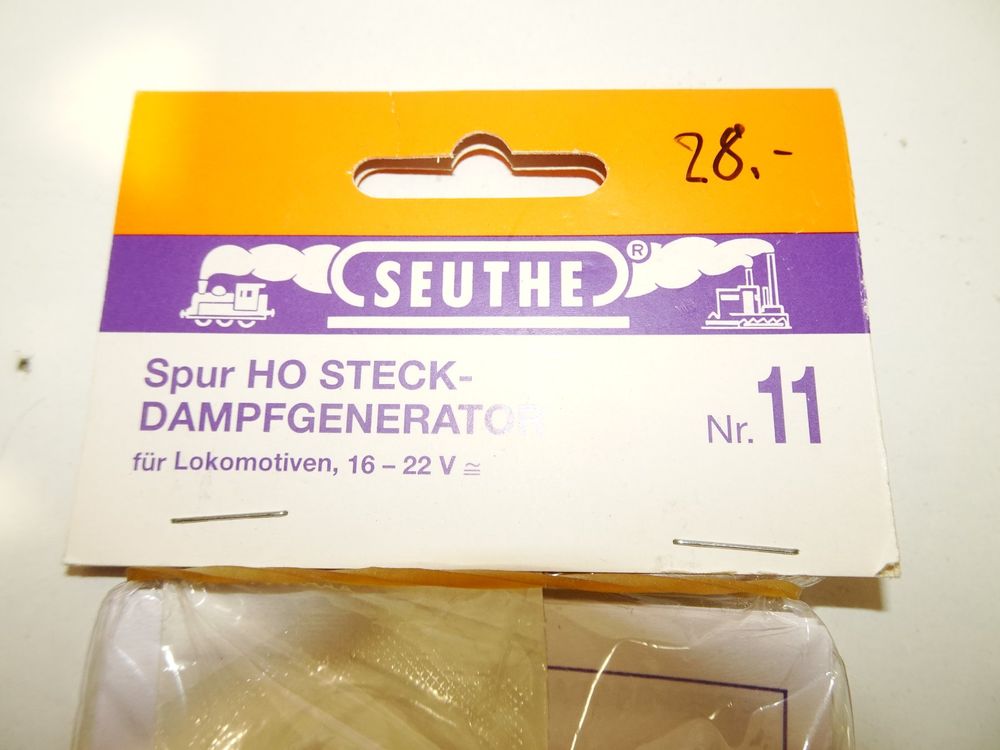 Seuthe Dampfgenerator Gehäuse Aufziehspritze Nr. 11 Spur HO | Kaufen ...