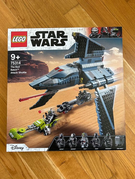 Lego Star Wars 75314 The Bad Batch Angriffshuttle NEU/OVP (Neu und ...