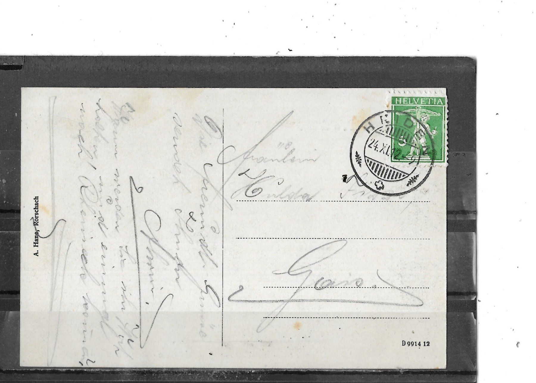 AR Bei Heiden 1912 Restaurant&Pension Waldruh-Bellevue (Gebraucht) in Schocherswil für CHF 9 ...