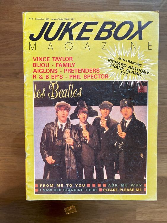 JUKE BOX Belgisches Magazin von 1985 Beatles | Kaufen auf Ricardo