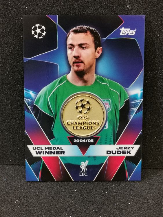 Match attax 2025/26 Jerzy Dudek Ucl Medal Winner Card (Gebraucht) in ...