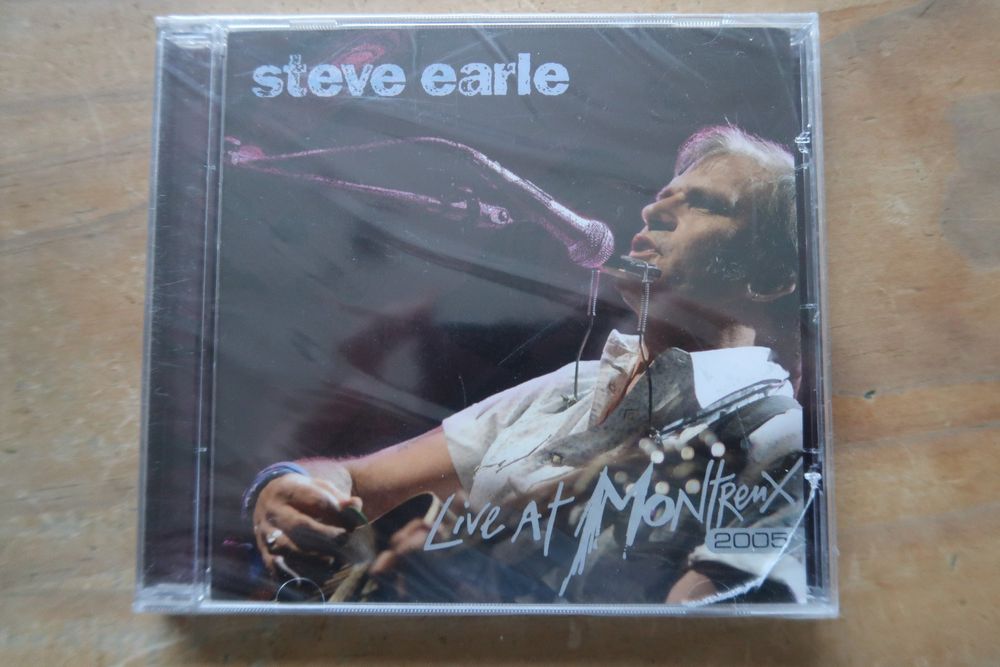 STEVE EARLE - LIVE IN MONTREUX 2005 - NEUE OVP CD (Neu und ...