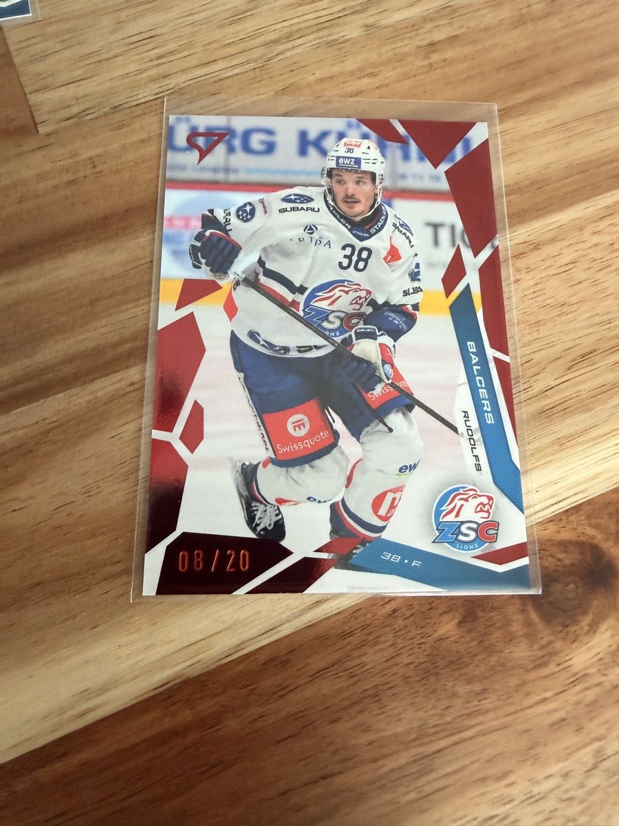 Sportzoo National League 25/26 R. Balcers /20 (Neu (gemäss Beschreibung ...