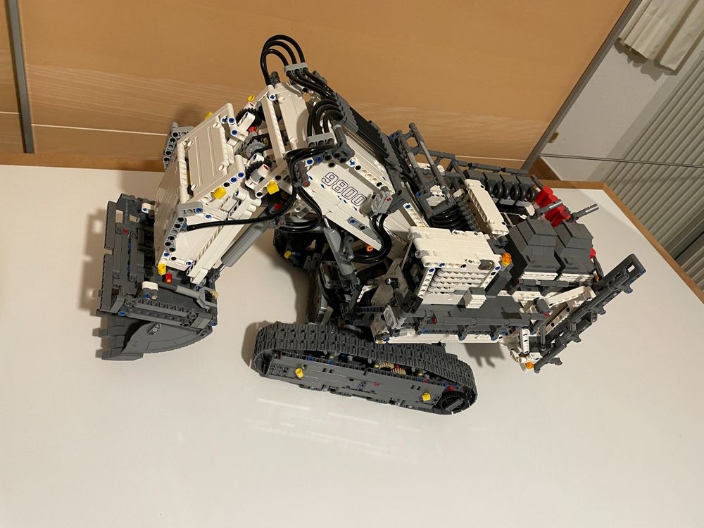 Bagger Liebherr 9800 (Excavator), Lego Technik Control 42100 (Gebraucht ...