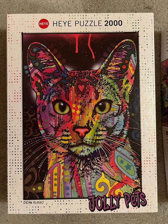 HEYE 2000-er Puzzle Katze (Gebraucht) in Rothenburg für CHF 5 – mit ...