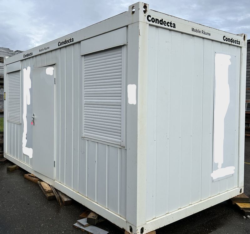 Wohncontainer, Bürocontainer, Hofladen (Gebraucht) in Zug für CHF 2800 – nur Abholung auf ...