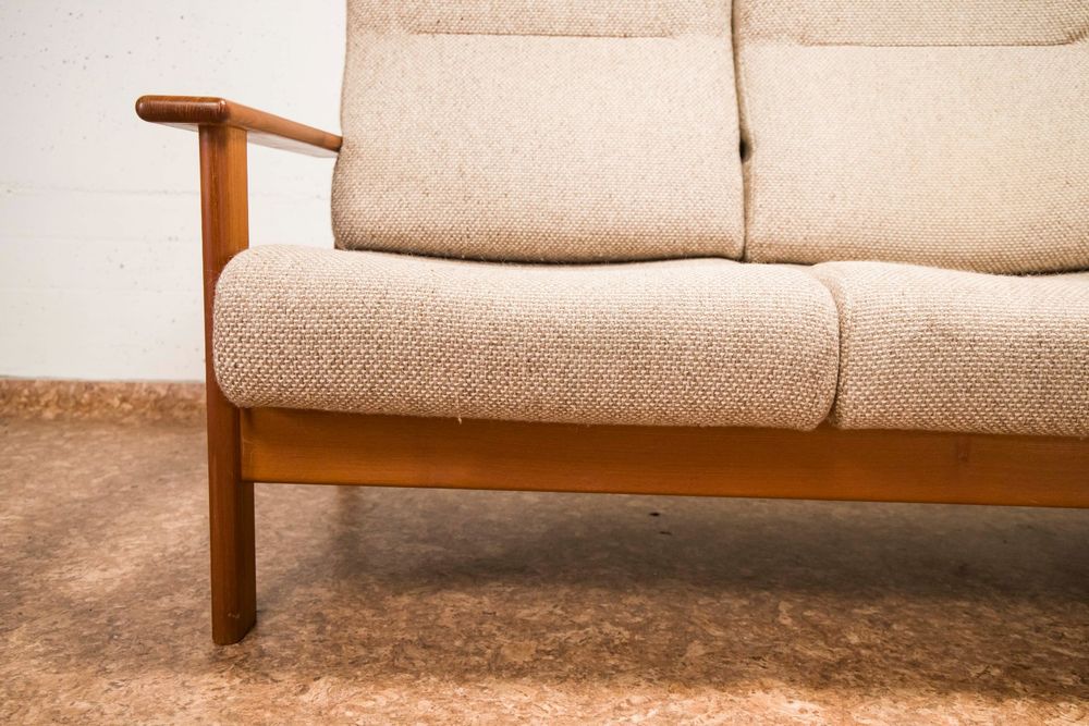 Vintage Teakholz Sofa 60er Jahre | Kaufen auf Ricardo
