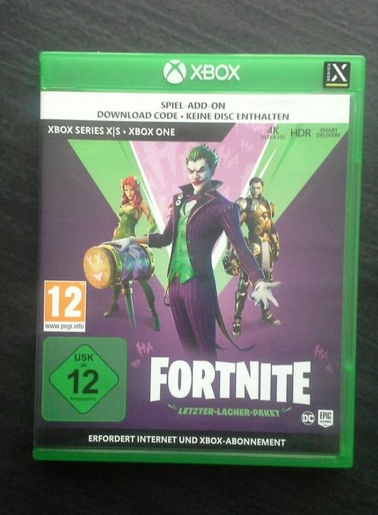 XBOX Fortnite, The Last Laugh Bundle / Letzter Lacher *NEU* (Neu ...