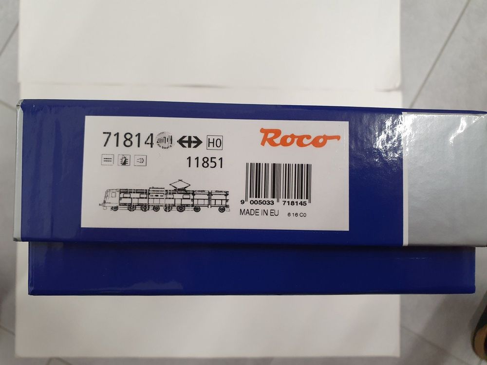 Roco 71814 SBB Ae8/14 11851 Sound (Neu und originalverpackt) in ...