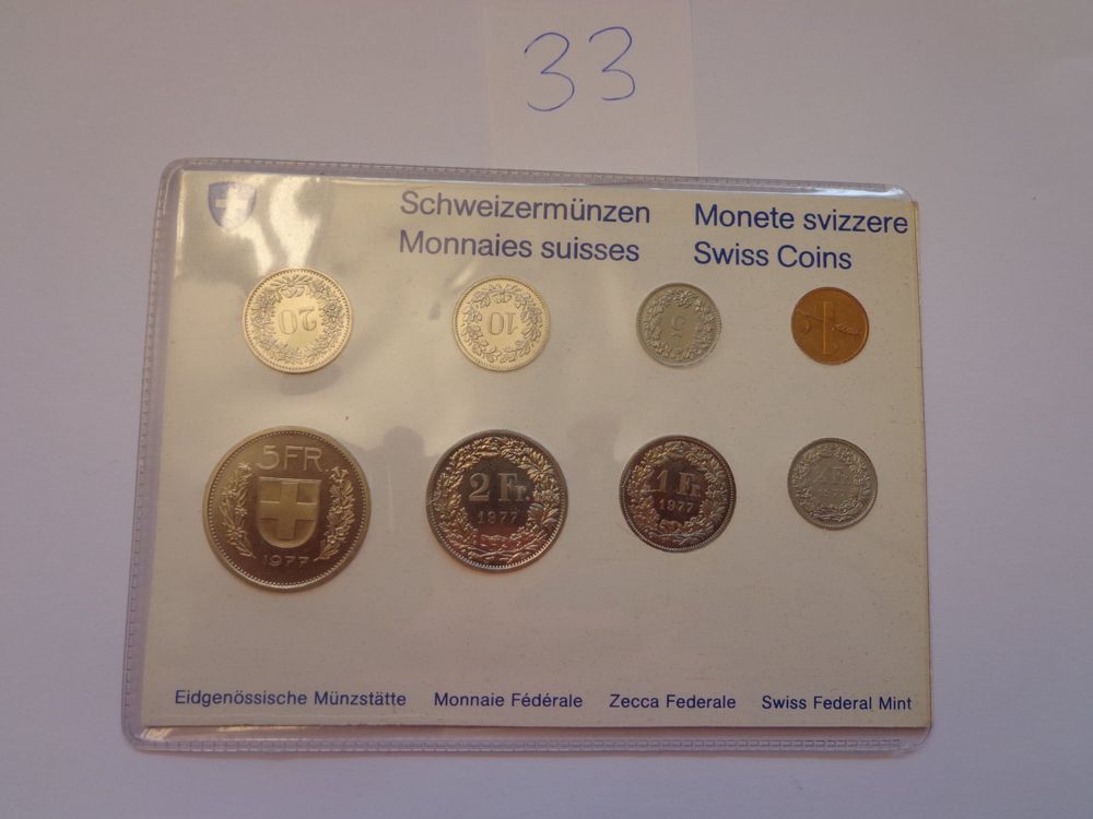 Münzen, Geld, Rappen, Franken, Sammlung, Antik (Gebraucht) in Andeer für CHF 28 – mit Lieferung ...