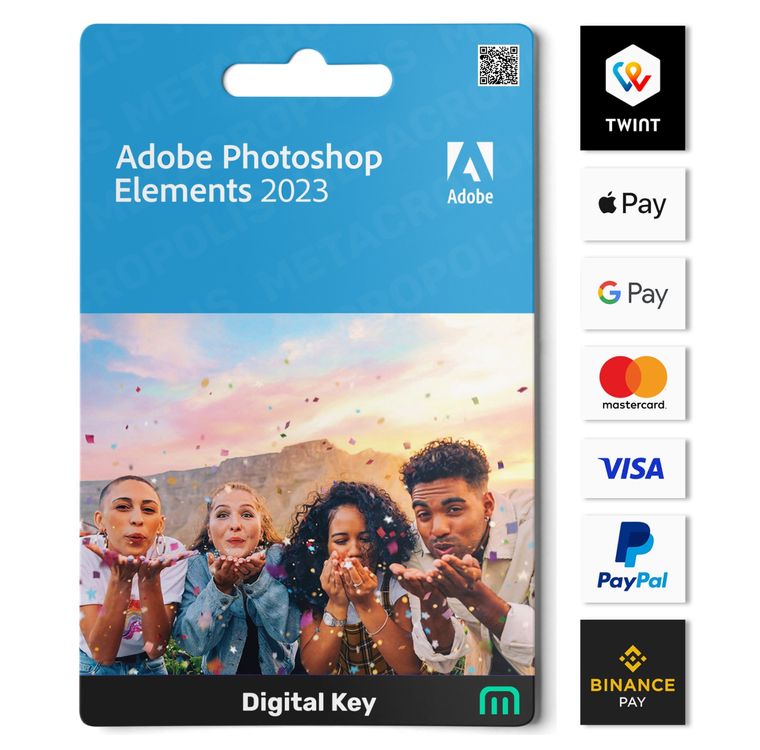 Adobe Photoshop Elements 2023 - 1 Device - Mac - Lifetime (Neu (gemäss ...