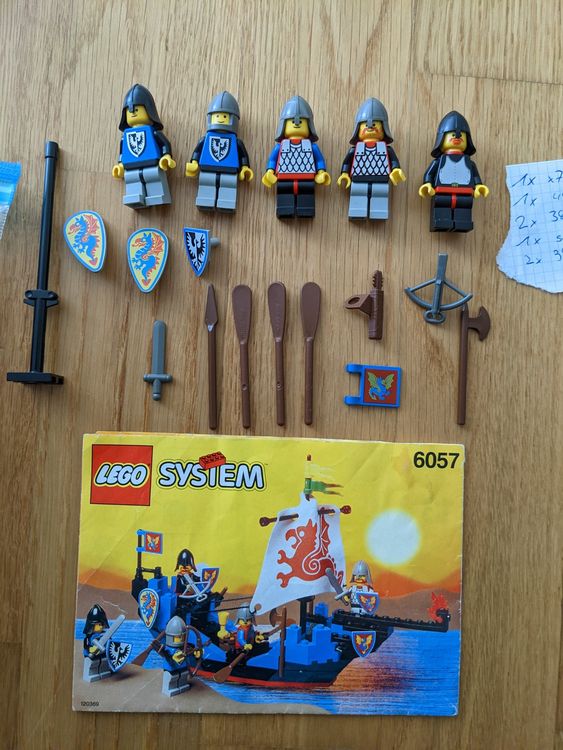 Lego Castle Dragon Knights Sea Serpent 6057 ( 1992 ) | Kaufen auf Ricardo