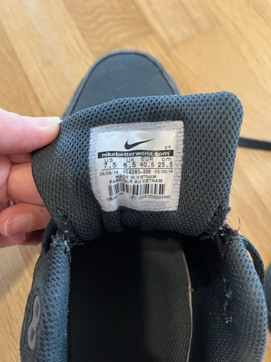 Nike Sneaker, Kinder, Gr. 40.5, Grau-Blau, Top Zustand! (Gebraucht) in ...