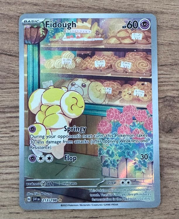 Fidough Illustration Rare Pokemon SVI 213 | Kaufen auf Ricardo