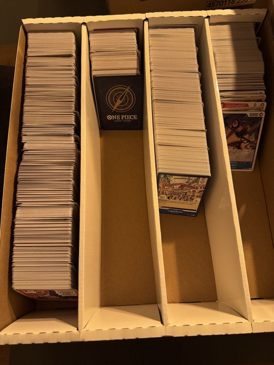 One Piece Bulk 20kg(ca 10‘000 Karten) aus verschiedenen Sets (Neu ...