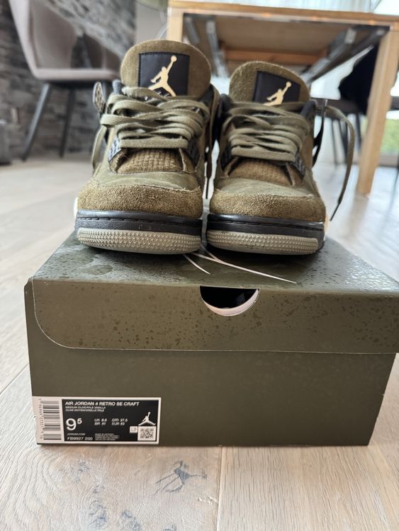 Jordan 4 Retro Olive Gr. 43 (Gebraucht) in Arni AG für CHF 65 – mit ...