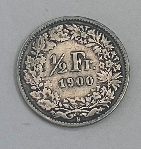 1/2 Franken 1900 (Gebraucht) in Herrliberg für CHF 5 – mit Lieferung auf Ricardo kaufen