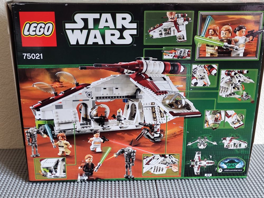 Lego Star Wars Republic Gunship 75021 (Neu (gemäss Beschreibung)) in ...