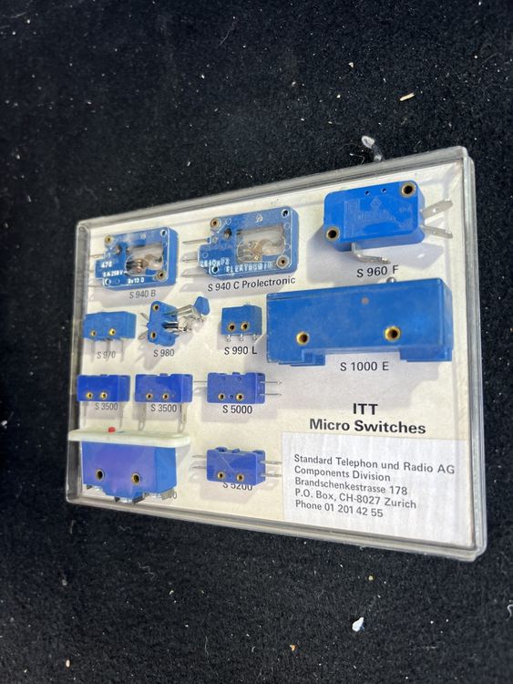 ITT Micro Switches relay Elektro Elektronik Radio CB Handy (Gebraucht ...
