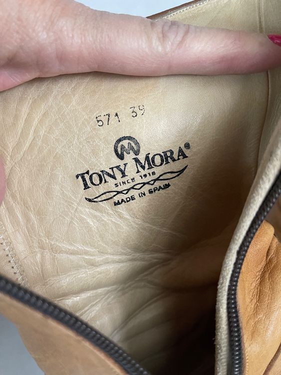 Tony Mora Lederstiefel, hand made, Spanien | Kaufen auf Ricardo