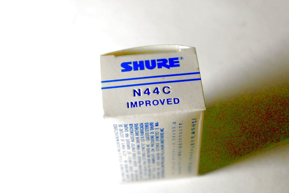 Originale Tonabnehmer - Nadel - SHURE N 44 C Imp. NOS/MIB (Neu und ...