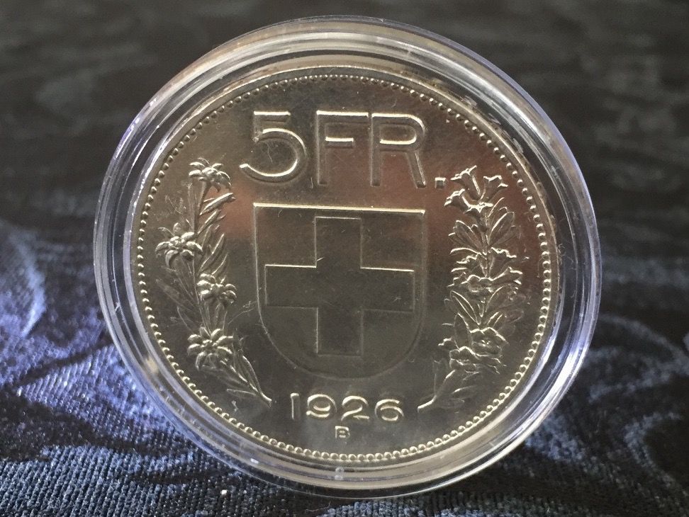 5 Franken 1926 - Unzirkuliert/Stgl - Prachtexemplar | Kaufen auf Ricardo