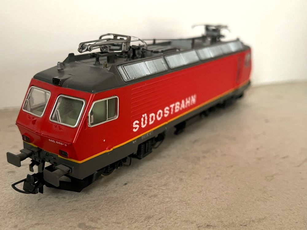 Roco HO Lok SOB Re 4/4 IV Gleichstrom Südostbahn Art. 43871 (Gebraucht ...