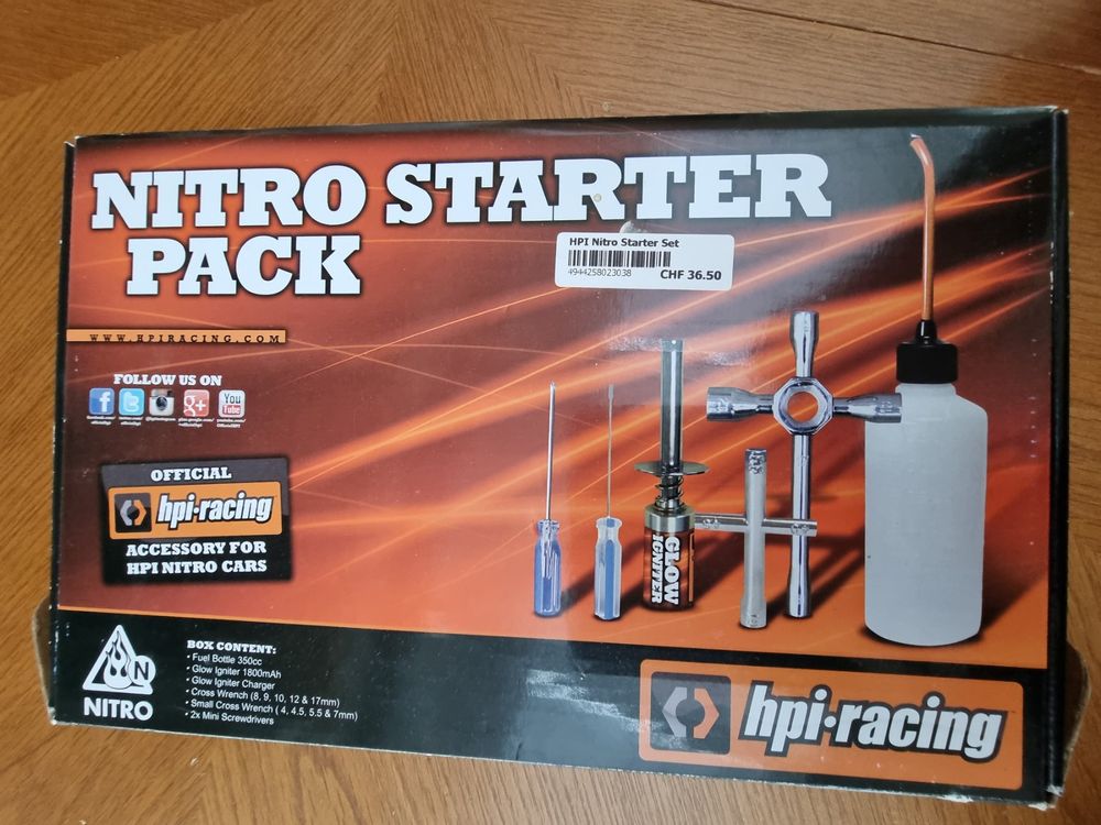 HPI Nitro Starter Set | Kaufen auf Ricardo