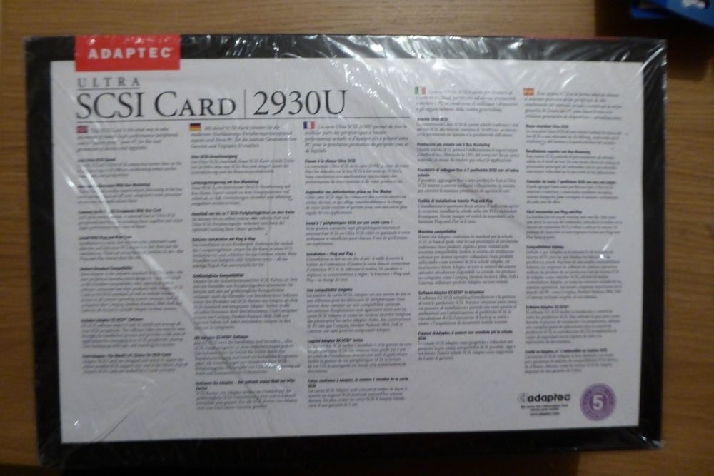 Ultra SCSI Karte Card 2930U Adaptec für PC (Neu (gemäss Beschreibung ...