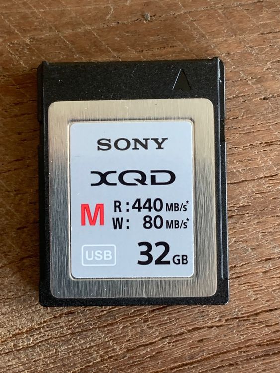 Sony xqd Karte 32GB / 440 speed mit Lesegerät | Kaufen auf Ricardo