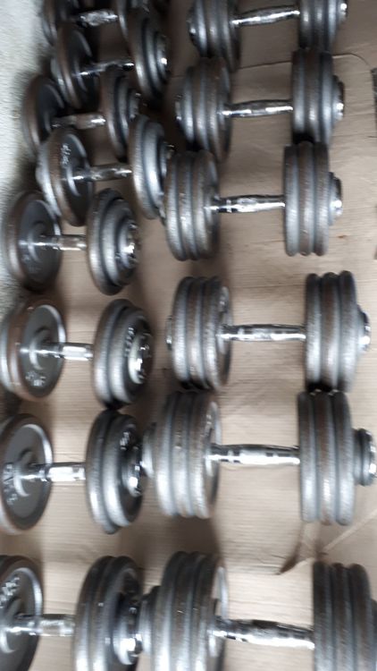 Hantel Set 10kg - 50 kg ( 21 paar ) | Kaufen auf Ricardo