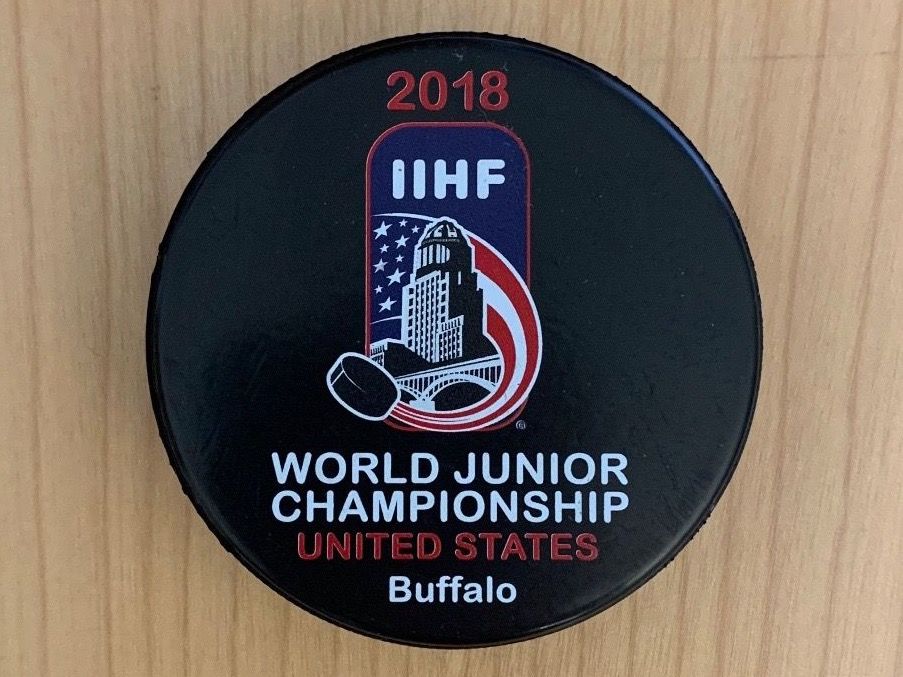 Eishockey Puck IIHF U20 Junioren WM 2018 Buffalo (Neu (gemäss Beschreibung)) in Mühlau für CHF ...